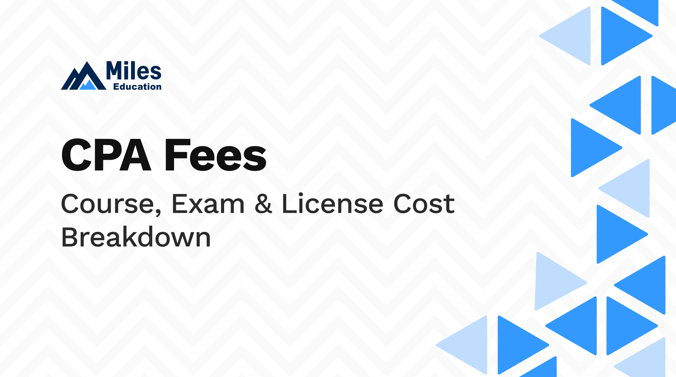 CPA Fees | Cost of Becoming a Certified Public Accountant